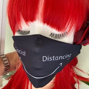 Accessories | New Slogan Face Mask Social Distancing Wfilter | Poshmark